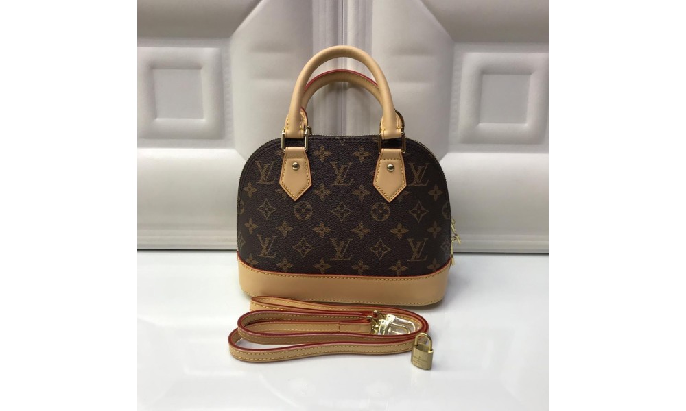 Сумка Луи Виттон с монограммой коричневая купить